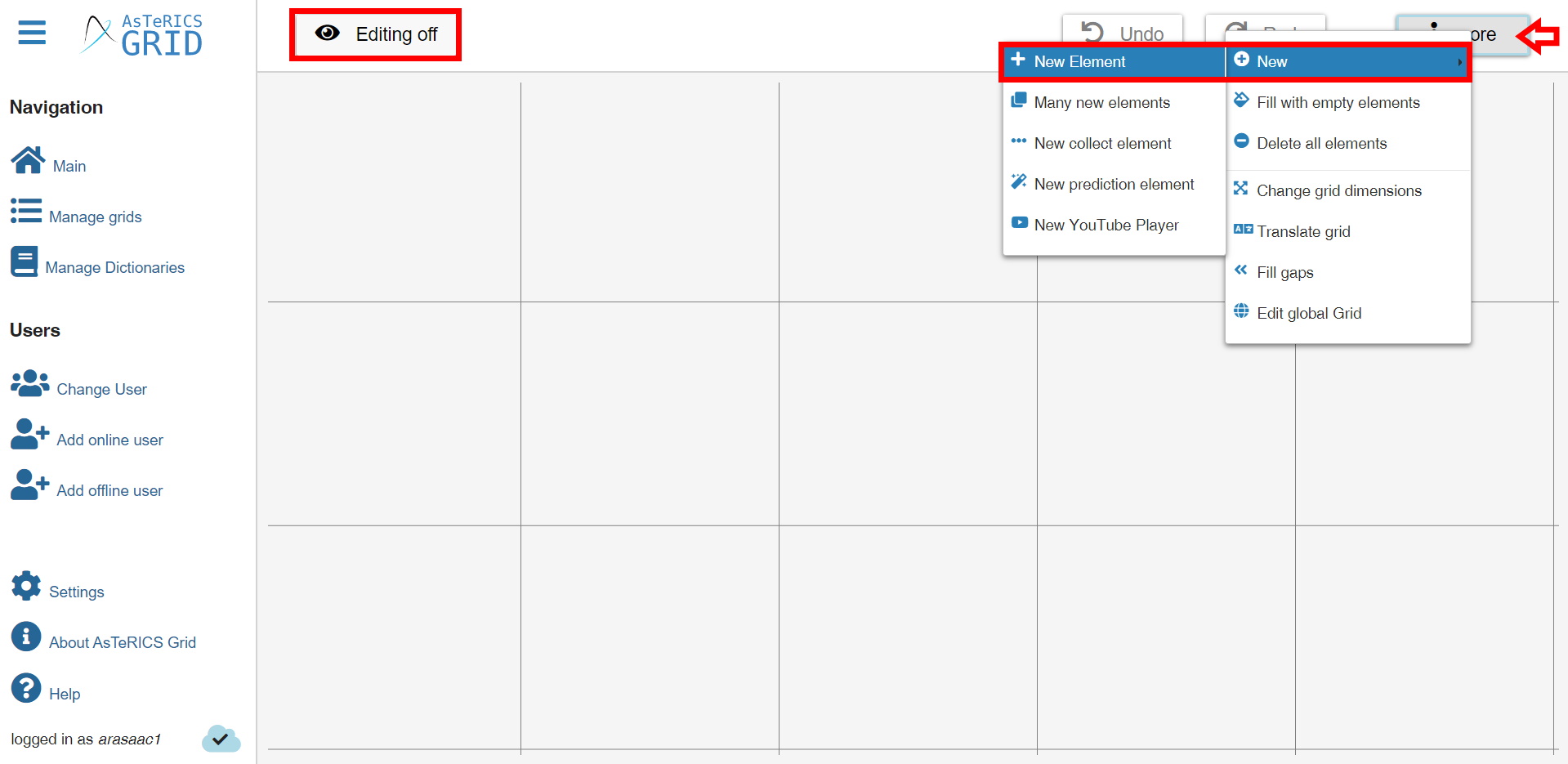 AsTeRICS Grid Communicator – 6 – Edit cell label (text) – Aula abierta ...