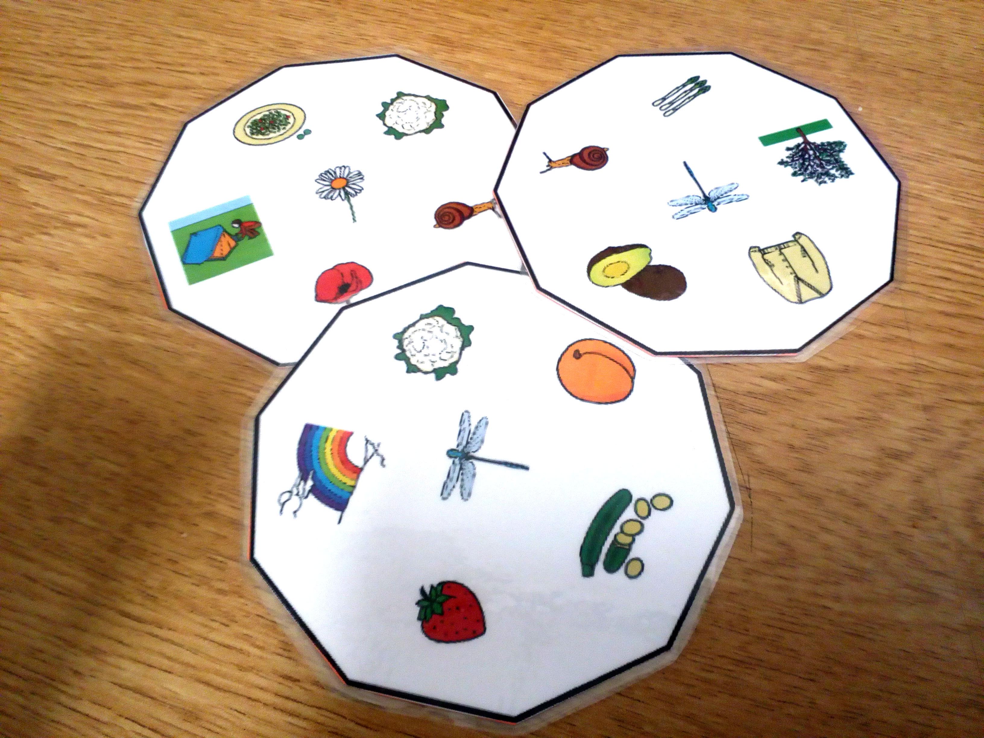 Encuentra el elemento común - Primavera