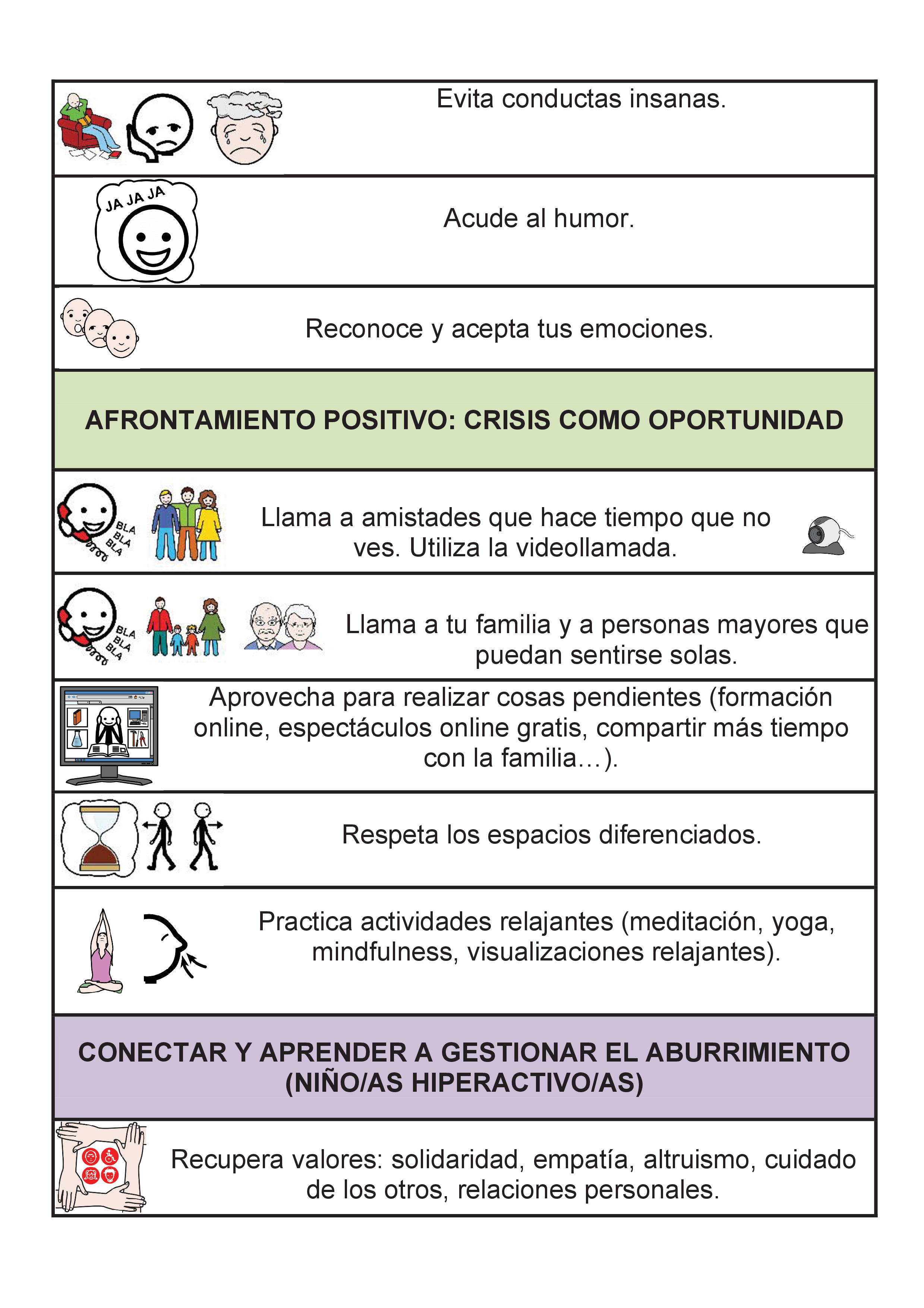 Coronovirus - Recomendaciones para la cuarentena - COP de Ceuta ...