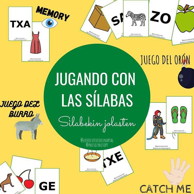 Conciencia fonológica - Jugando con las sílabas