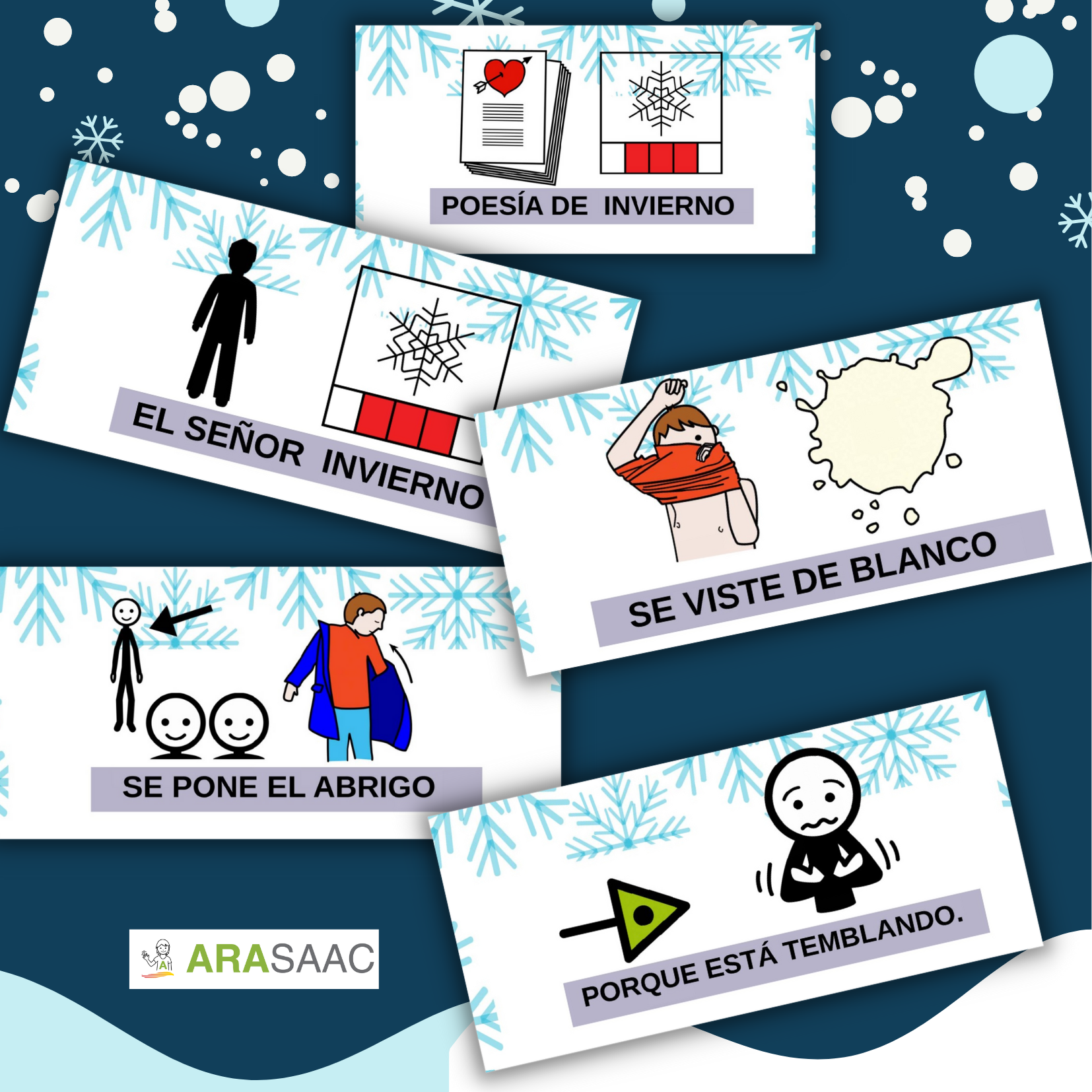 El invierno - Pictofacile