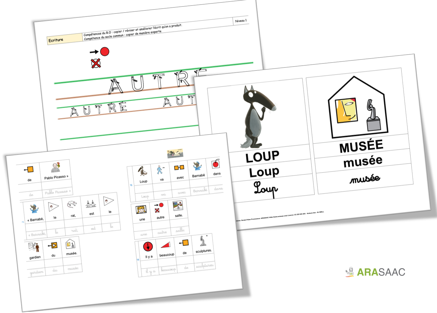 Loup qui enquêtait au musée