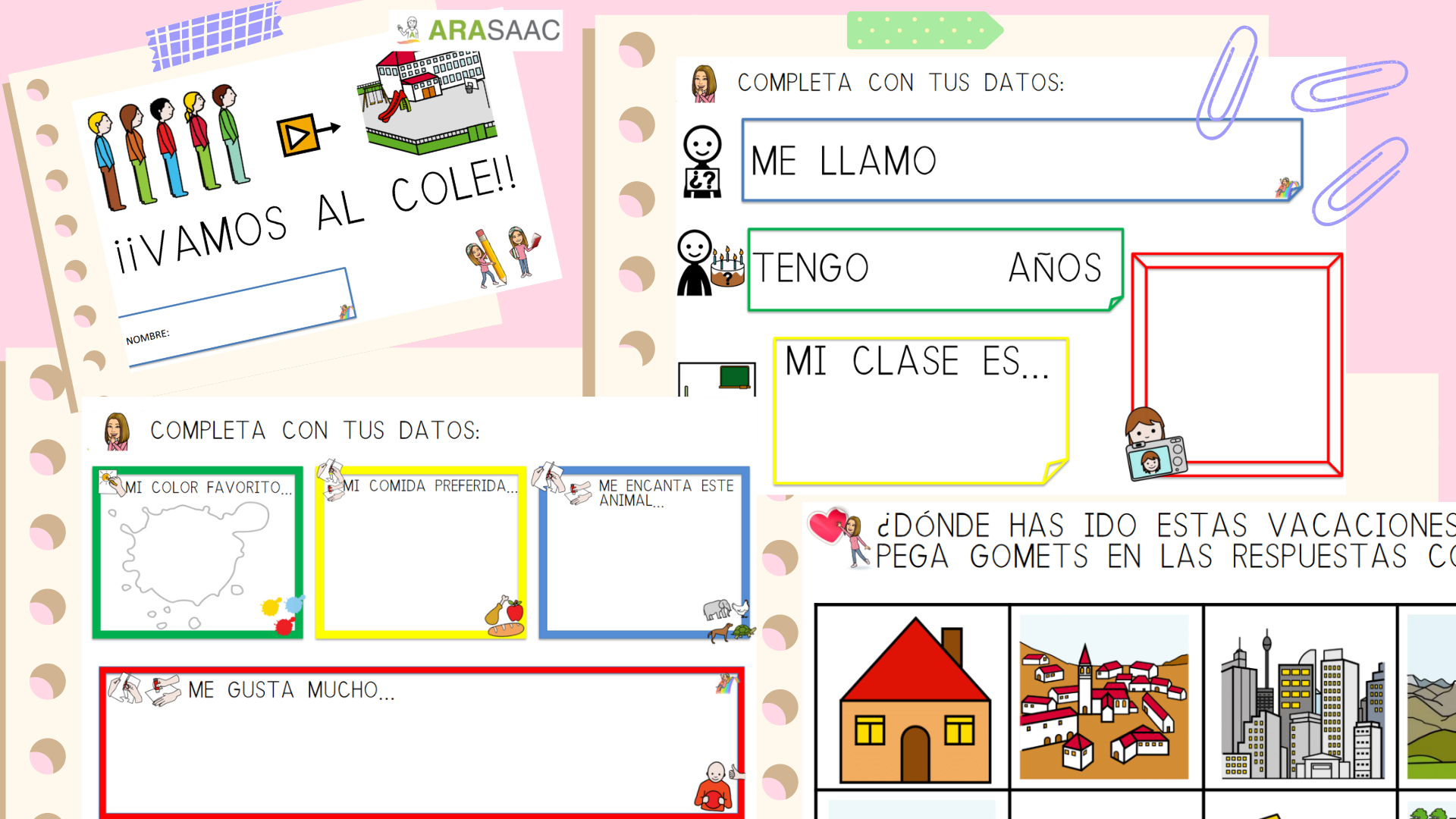 Cuaderno: ¡Vuelta al cole!