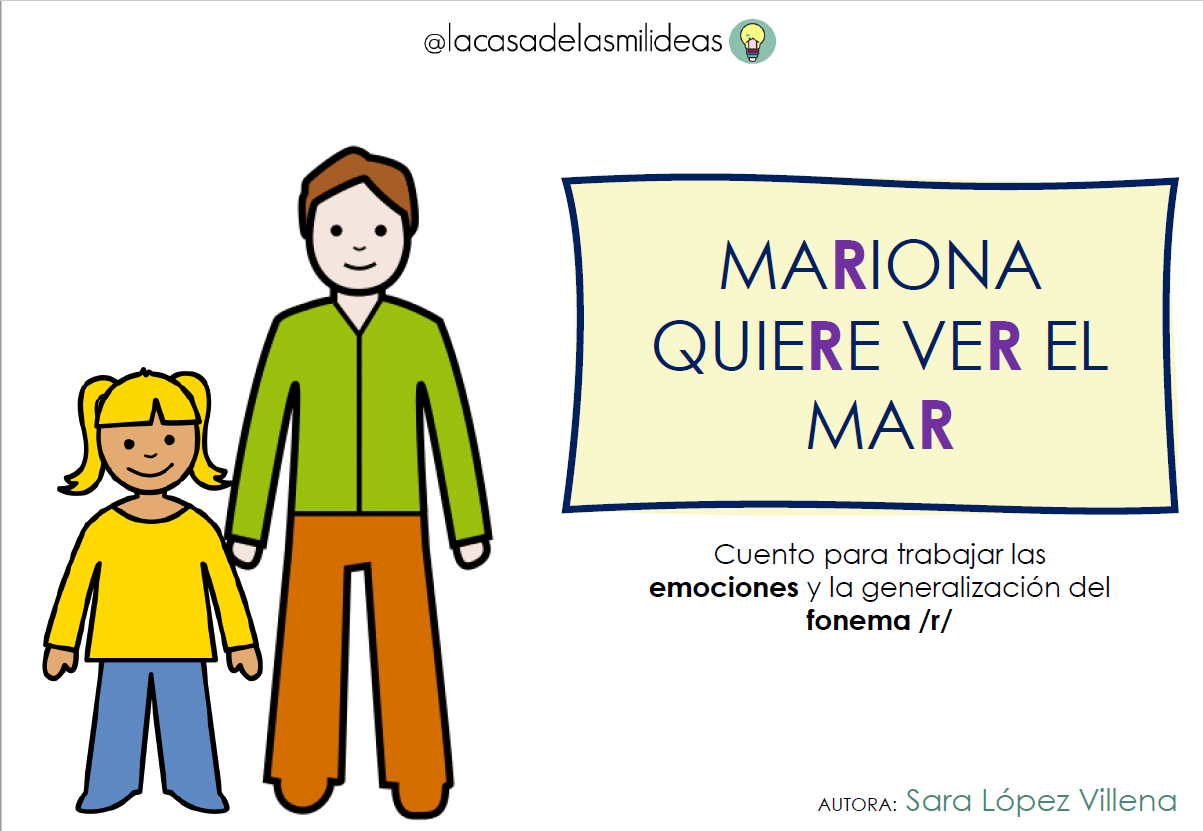 CUENTO FONEMA /r/ y las emociones "MARIONA QUIERE VER EL MAR"