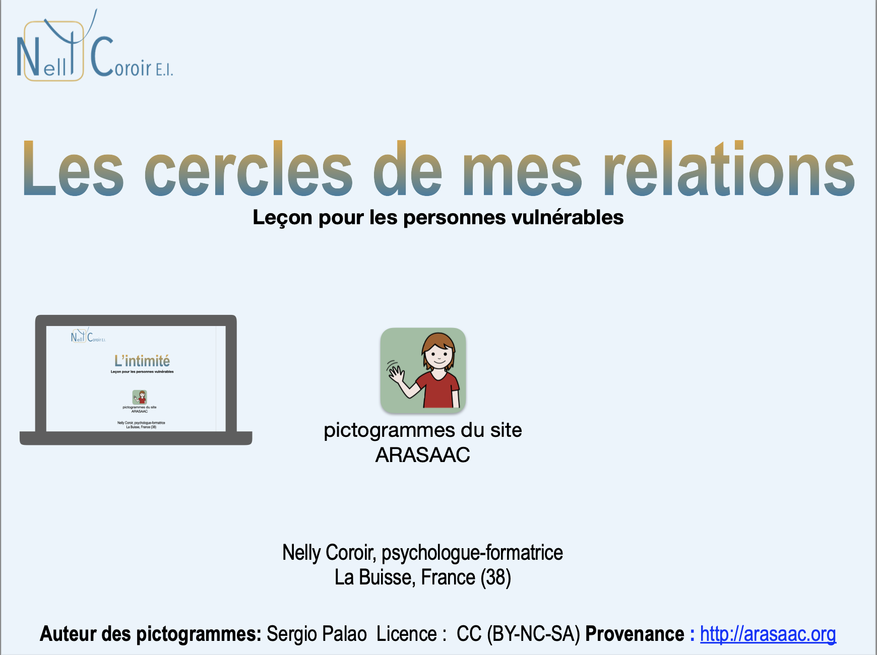Les cercles des relations.