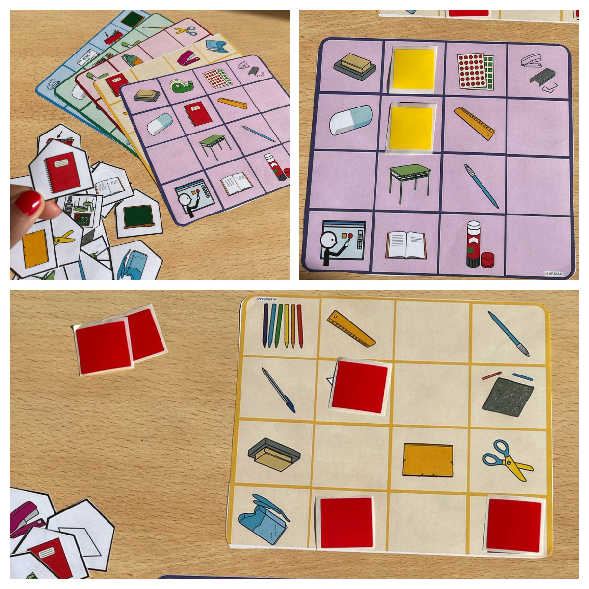 Juego De Bingo De Estados De La Materia Bluey Peluche De Bingo De 16