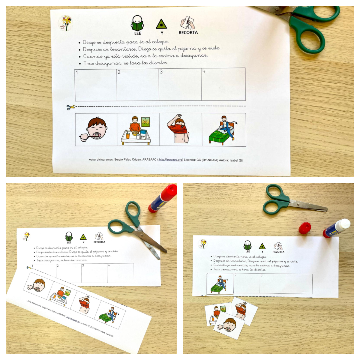 SECUENCIA DE ACTIVIDADES EN UN DÍA