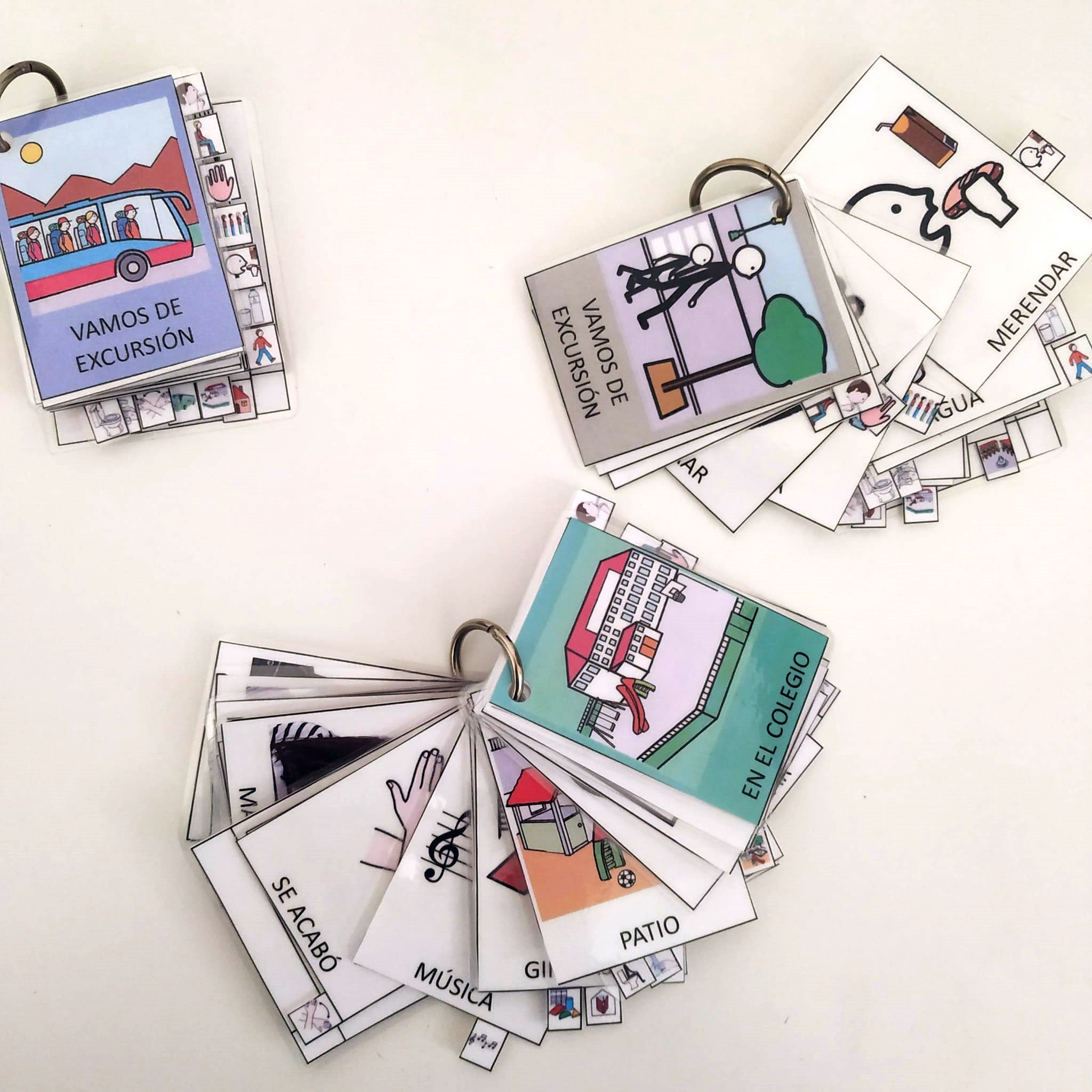 Llavero para salidas y tránsitos en el centro educativo