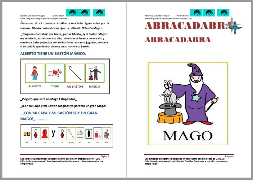 ALBERTO Y EL BASTÓN MÁGICO